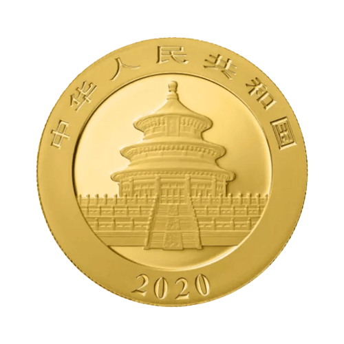 Златна Китайска Панда 30 г. 2020 | Златни монети | igold